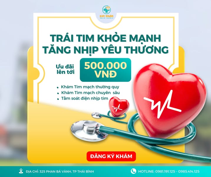 VÌ SAO NÊN TẦM SOÁT TIM MẠCH? - Phòng Khám Đa Khoa Kim Ngân